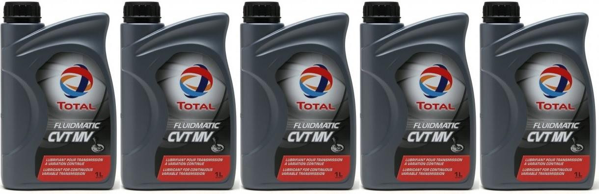 Total Fluidmatic CVT MV Automatikgetriebeöl 5x 1l = 5 Liter - ATF ...