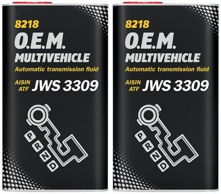 MANNOL ATF Multivehicle 2x 4l = 8 Liter - ATF Automatikgetriebeöle ...