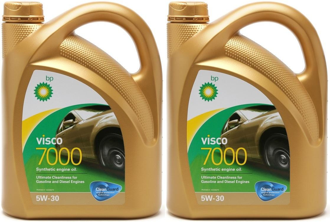 BP Visco 7000 5W-30 Longlife III Motoröl 2x 4l = 8 Liter ...