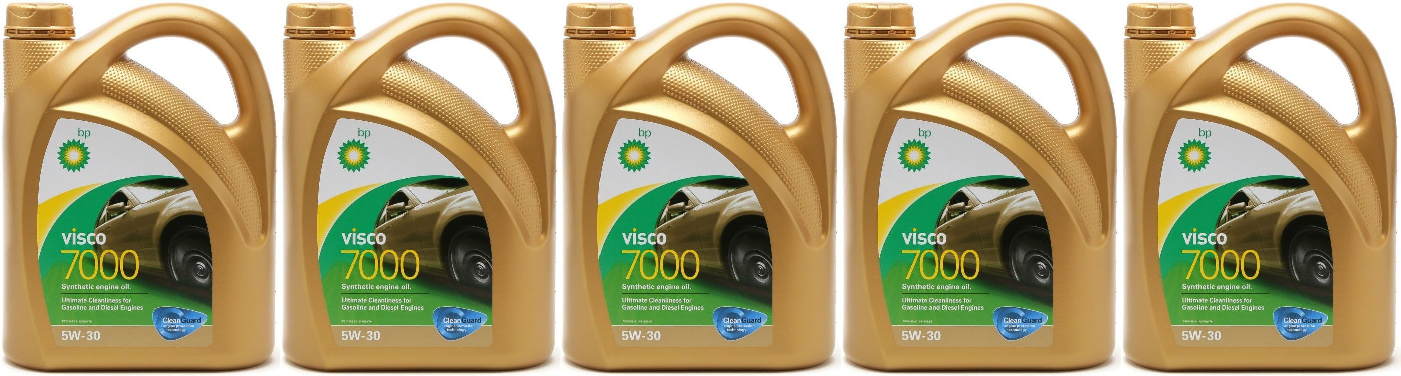 BP Visco 7000 5W-30 Longlife III Motoröl 5x 4l = 20 Liter - MotoroelDirekt.at