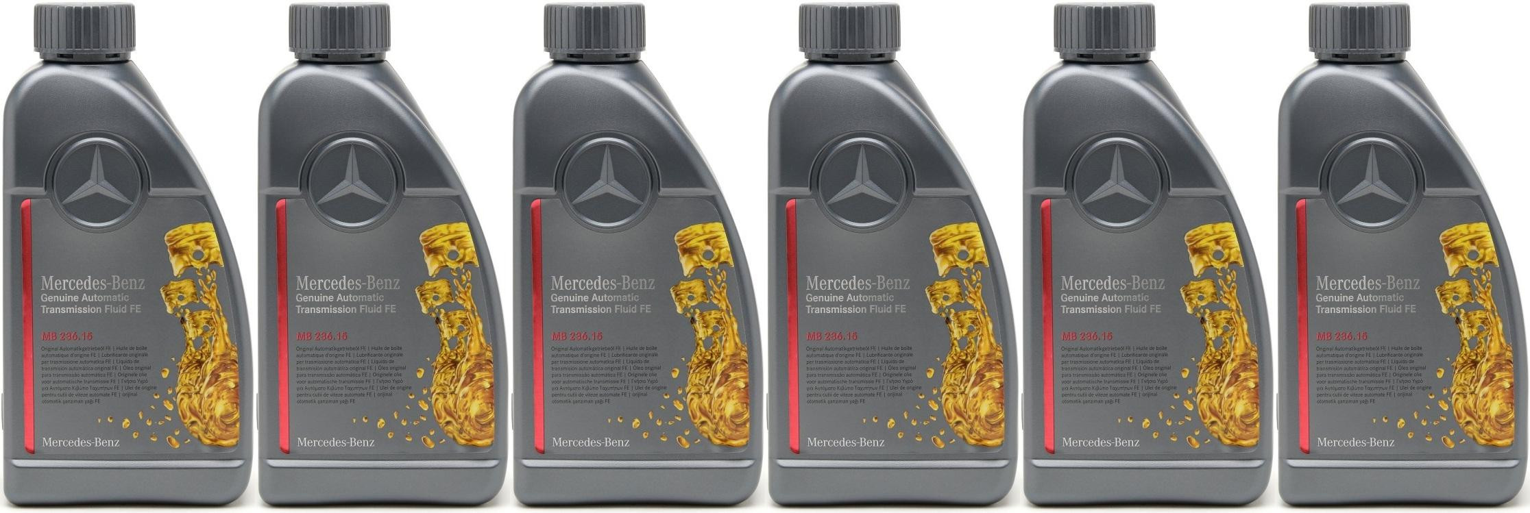 Original Mercedes Benz Automatikgetriebeöl MB 236.15 6x 1l = 6 Liter ...