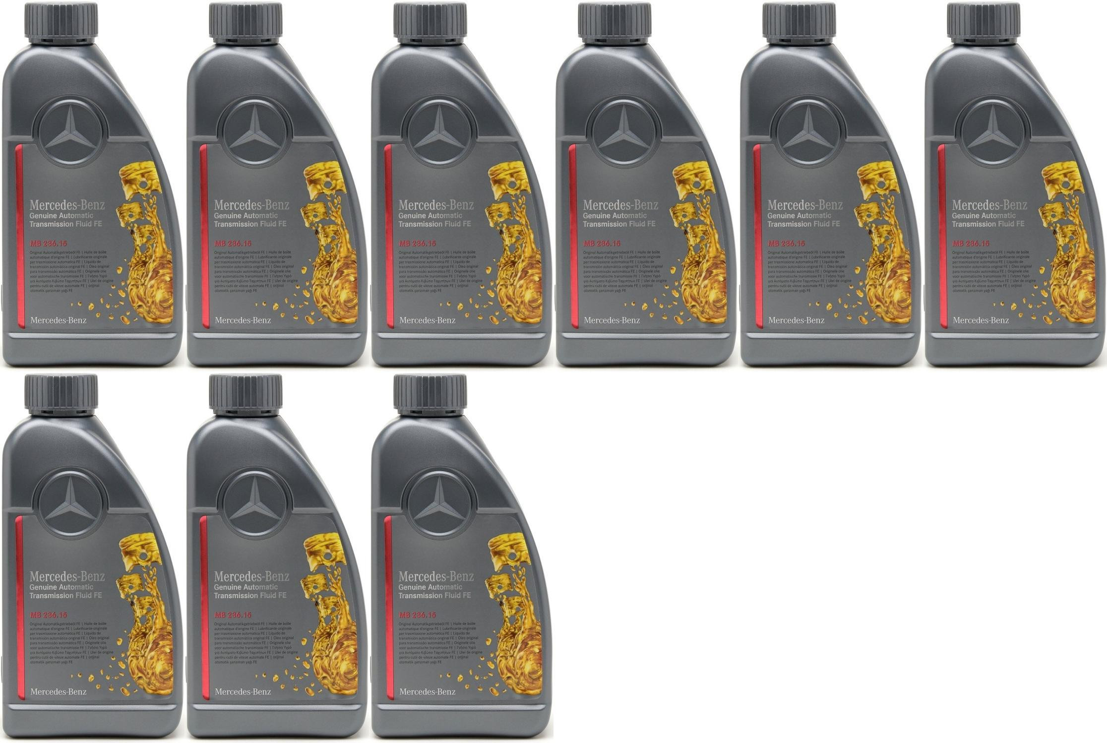 Original Mercedes Benz Automatikgetriebeöl MB 236.15 9x 1l = 9 Liter ...