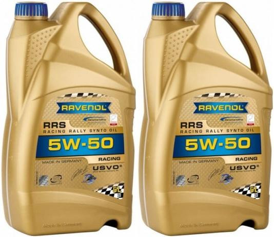 Ravenol RRS RACING RALLYE SYNTO SAE 5W50 Motoröl 2x 5 = 10 Liter ...
