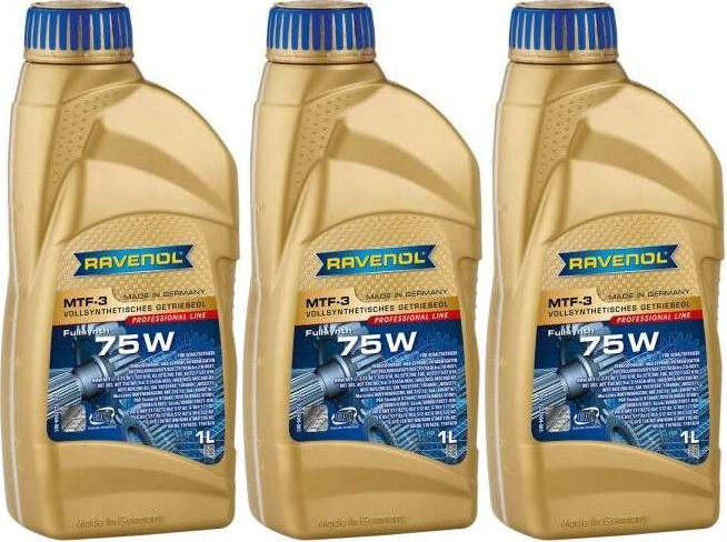 RAVENOL MTF-3 SAE 75W 1 Liter 3x 1l = 3 Liter - MotoroelDirekt.at