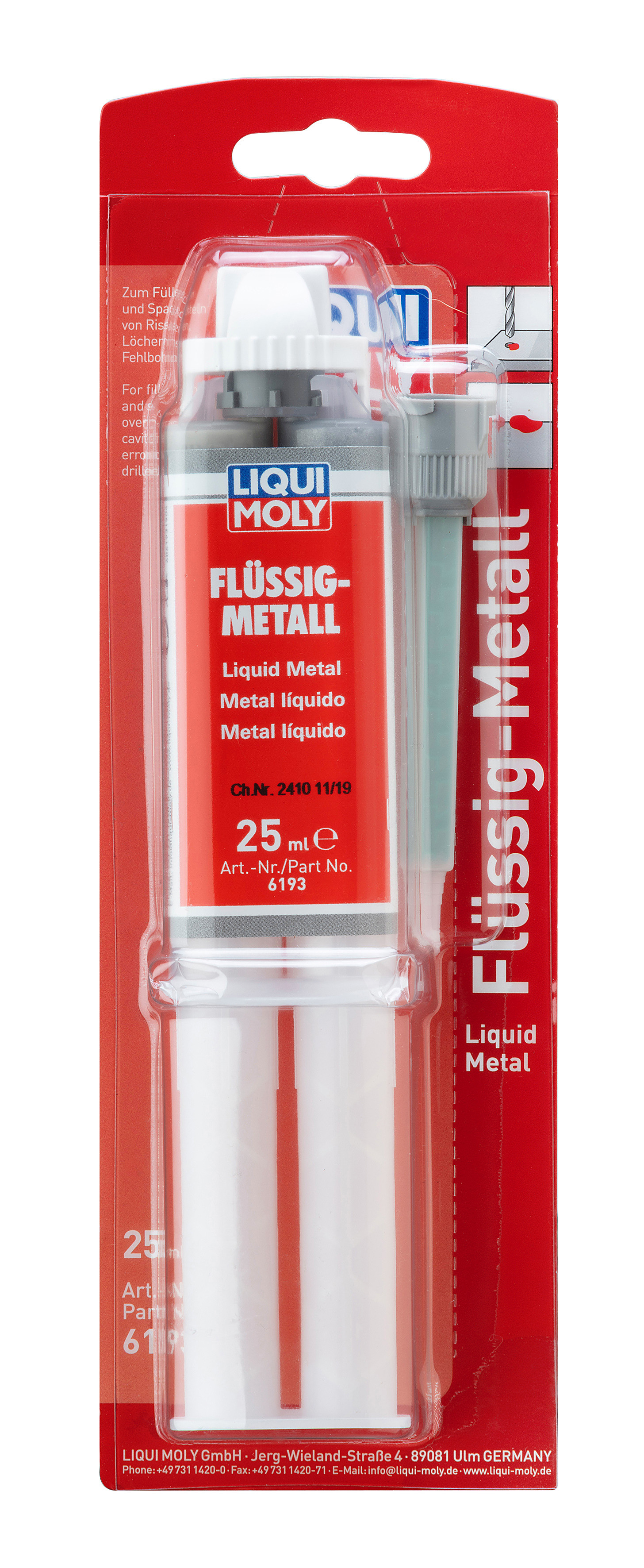 Liqui Moly 6193 Flüssig-Metall 25ml - MotoroelDirekt.at