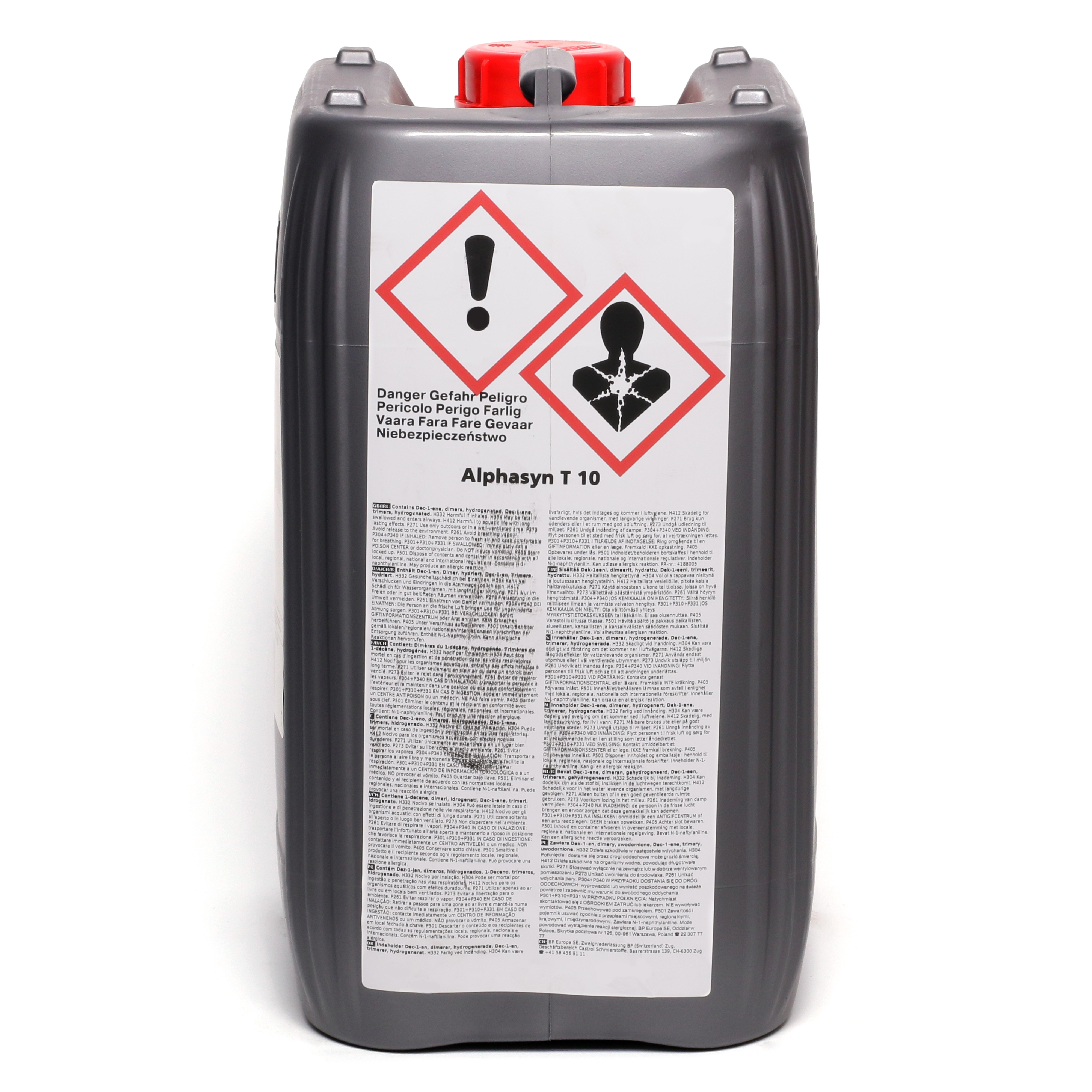 Castrol Alphasyn T 10 20l Kanister - Spindelöl - Industrie - Öle ...