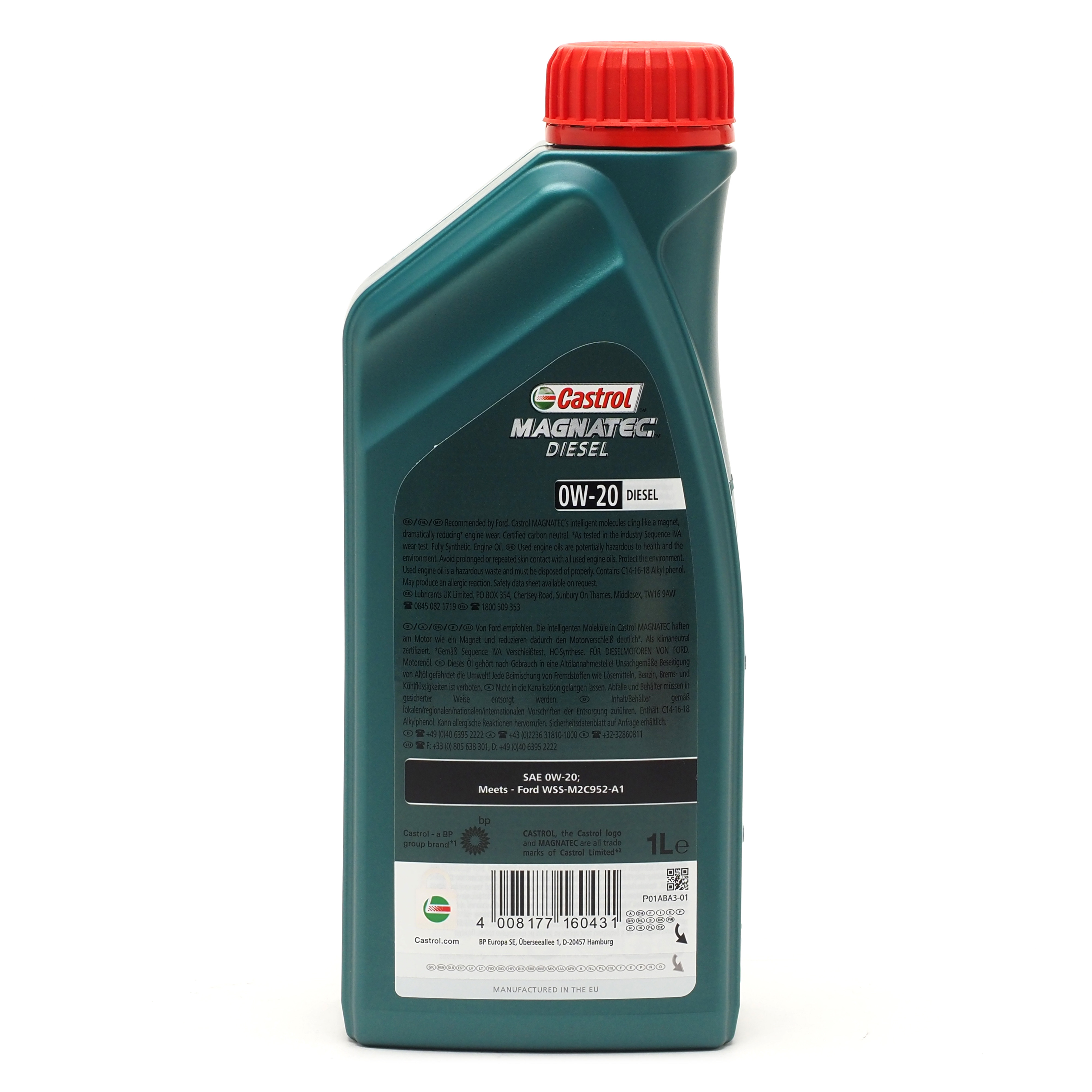 Castrol Magnatec Diesel 0W-20 1l Flasche (Ford WSS-M2C952-A1 ...
