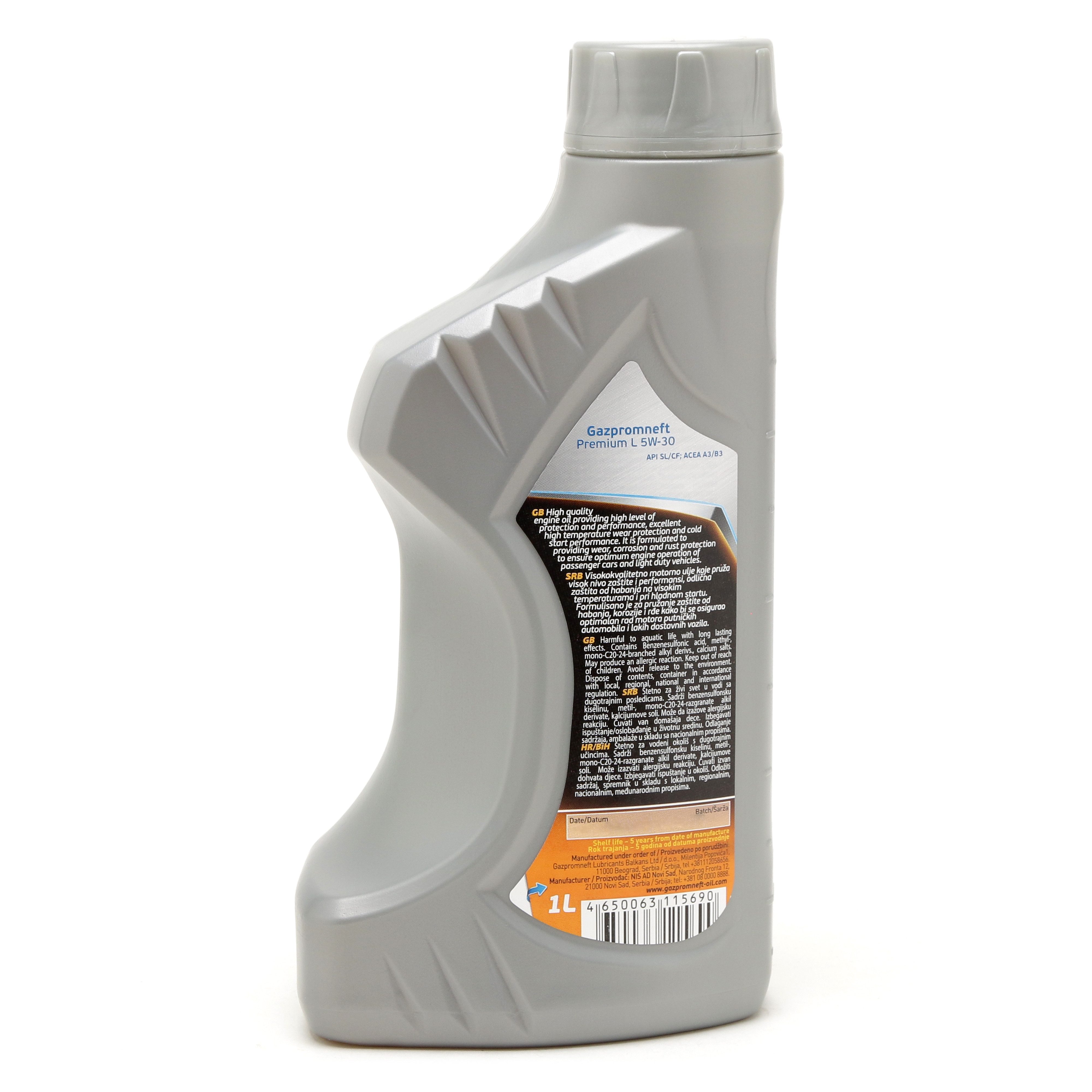 GAZPROMNEFT PREMIUM Longlife 5W-30 Motoröl 1l - MotoroelDirekt.at