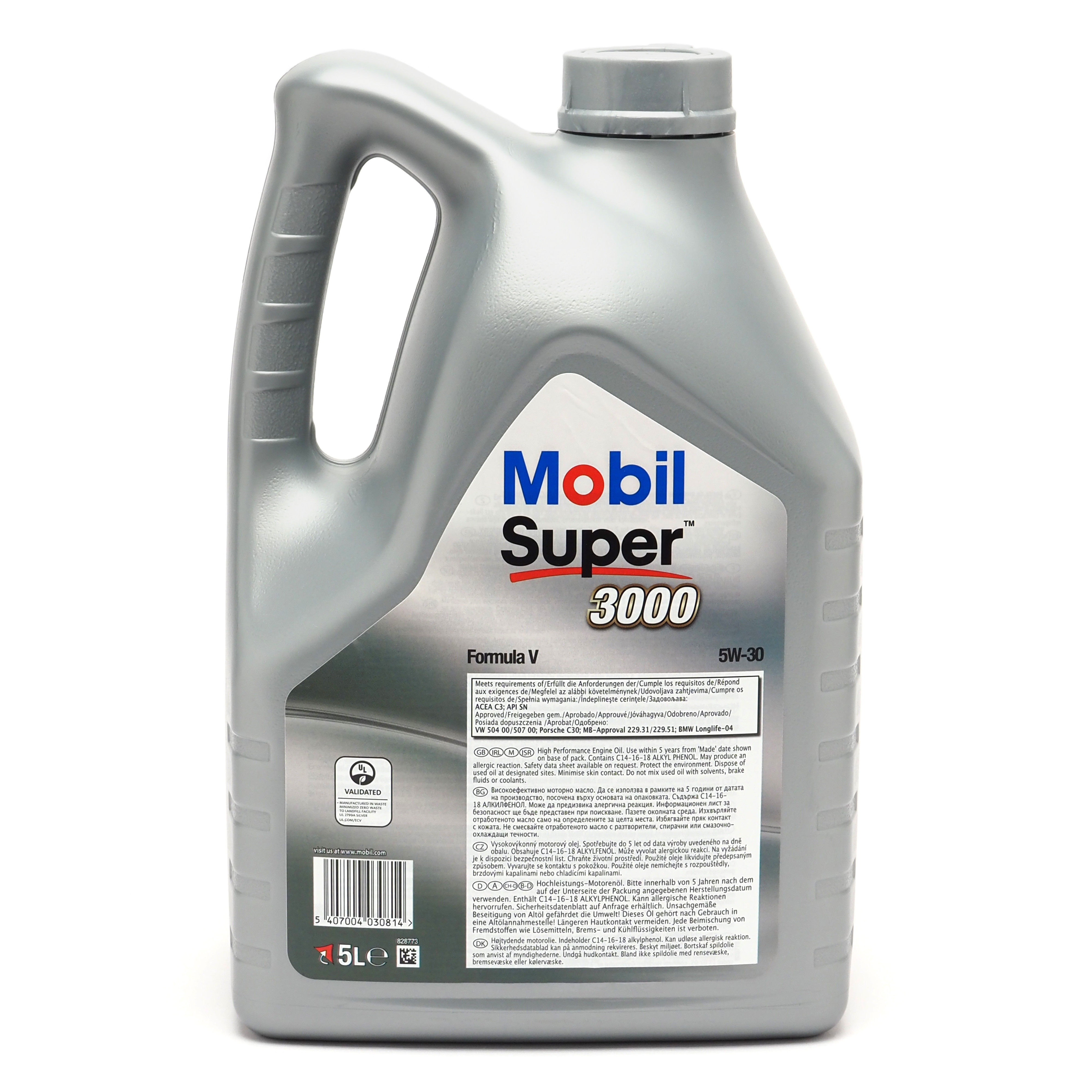 Mobil Super 3000 Formula V Longlife 5W-30 Motoröl 5l - Öl Marken - Öle ...
