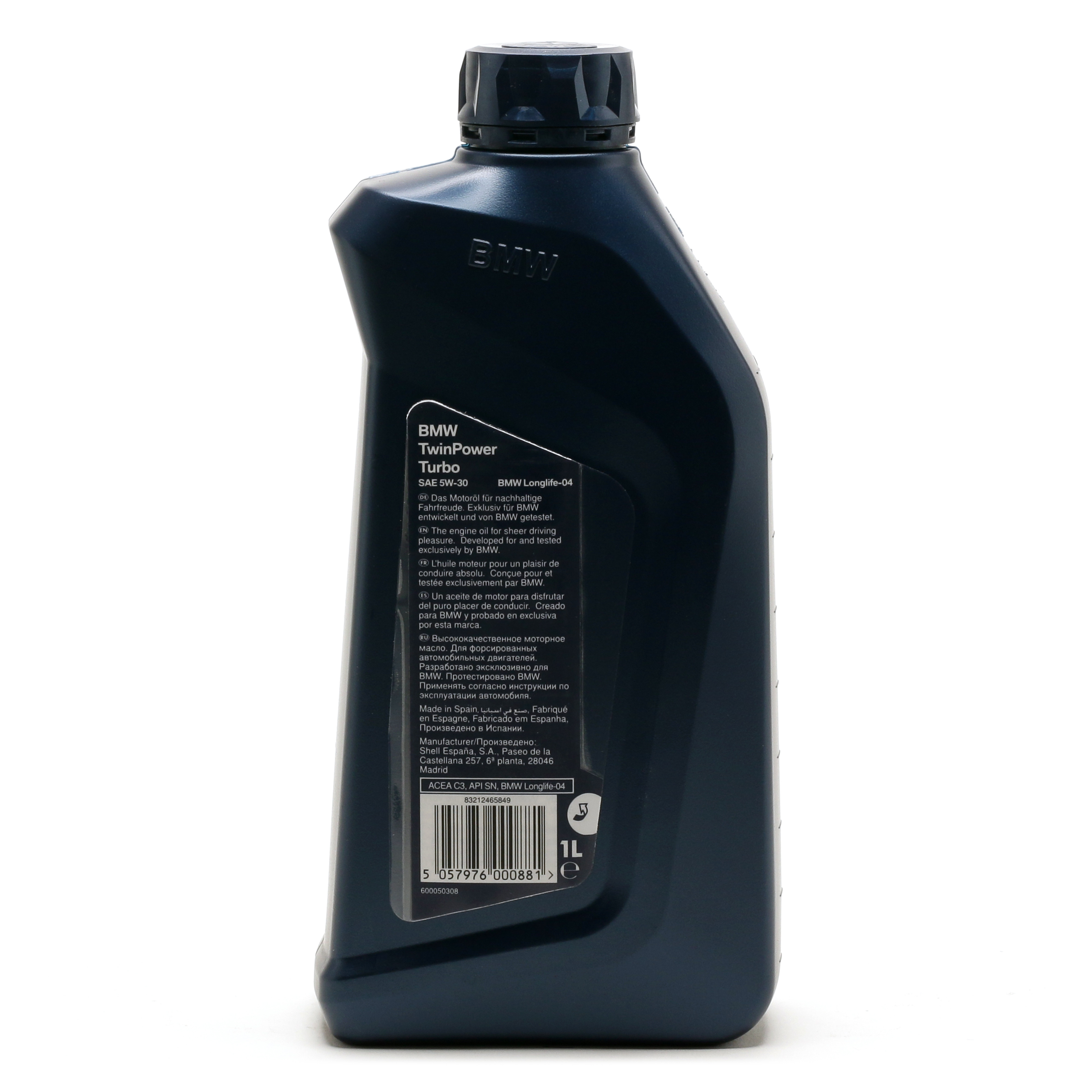 Original BMW Twin Power Turbo Longlife-04 5W-30 Motoröl 5x 1l = 5 Liter ...