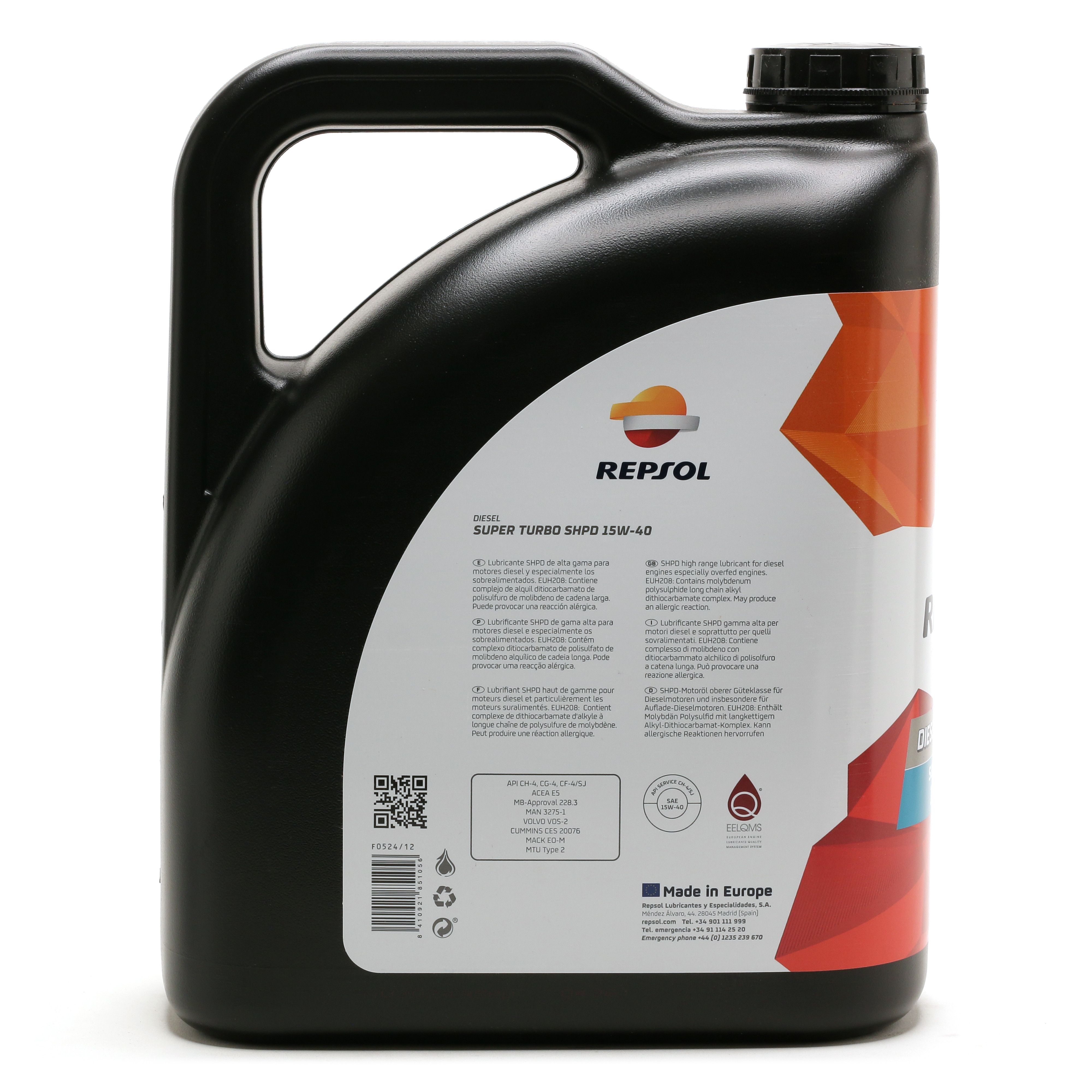 Repsol LKW/ NKW Motoröl GIANT 7410 (Ex.SUPER TURBO DIESEL SHPD) 15W-40 ...