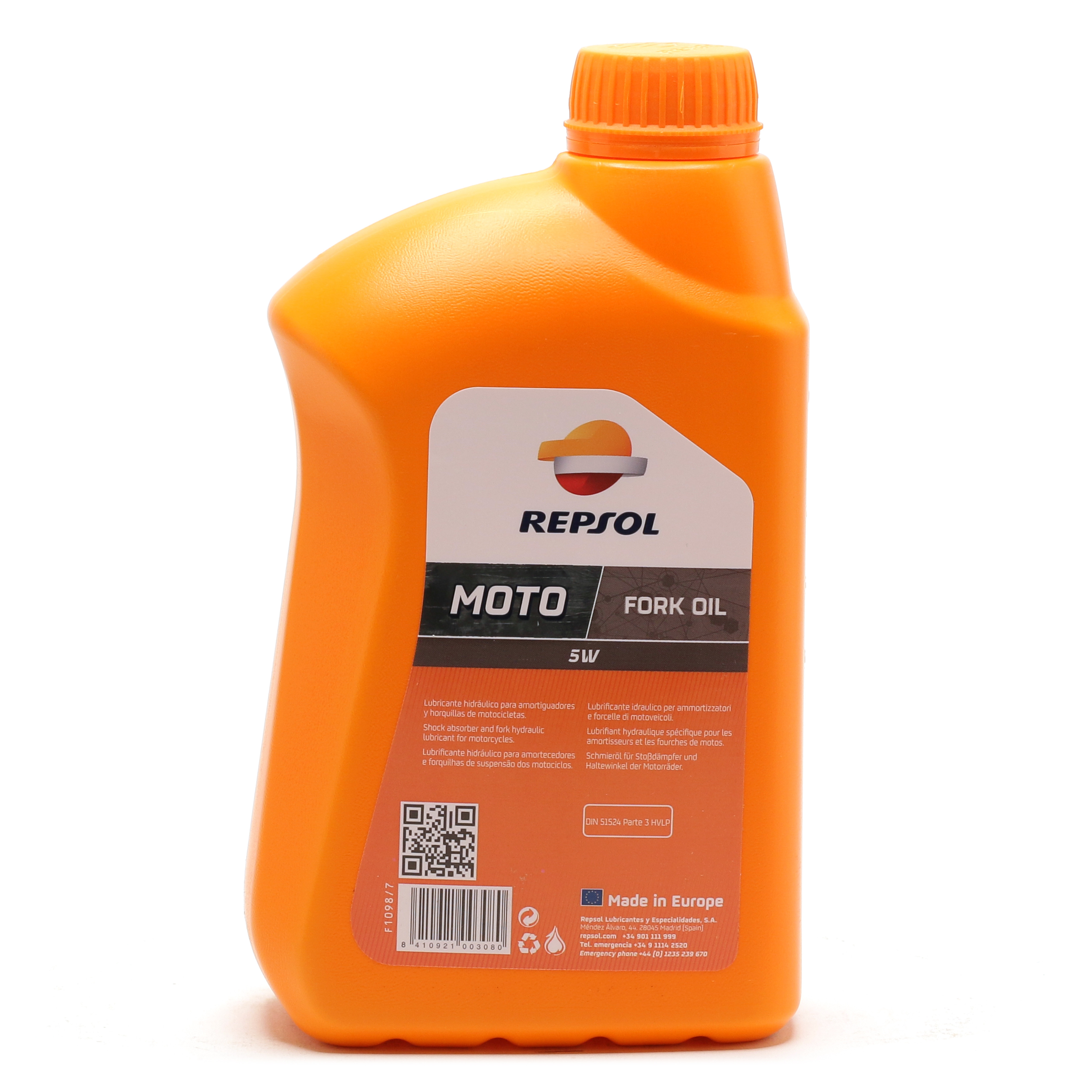 Repsol Motorrad Gabelöl MOTO FORK OIL 5W 1 Liter - Gabelöl 5W ...