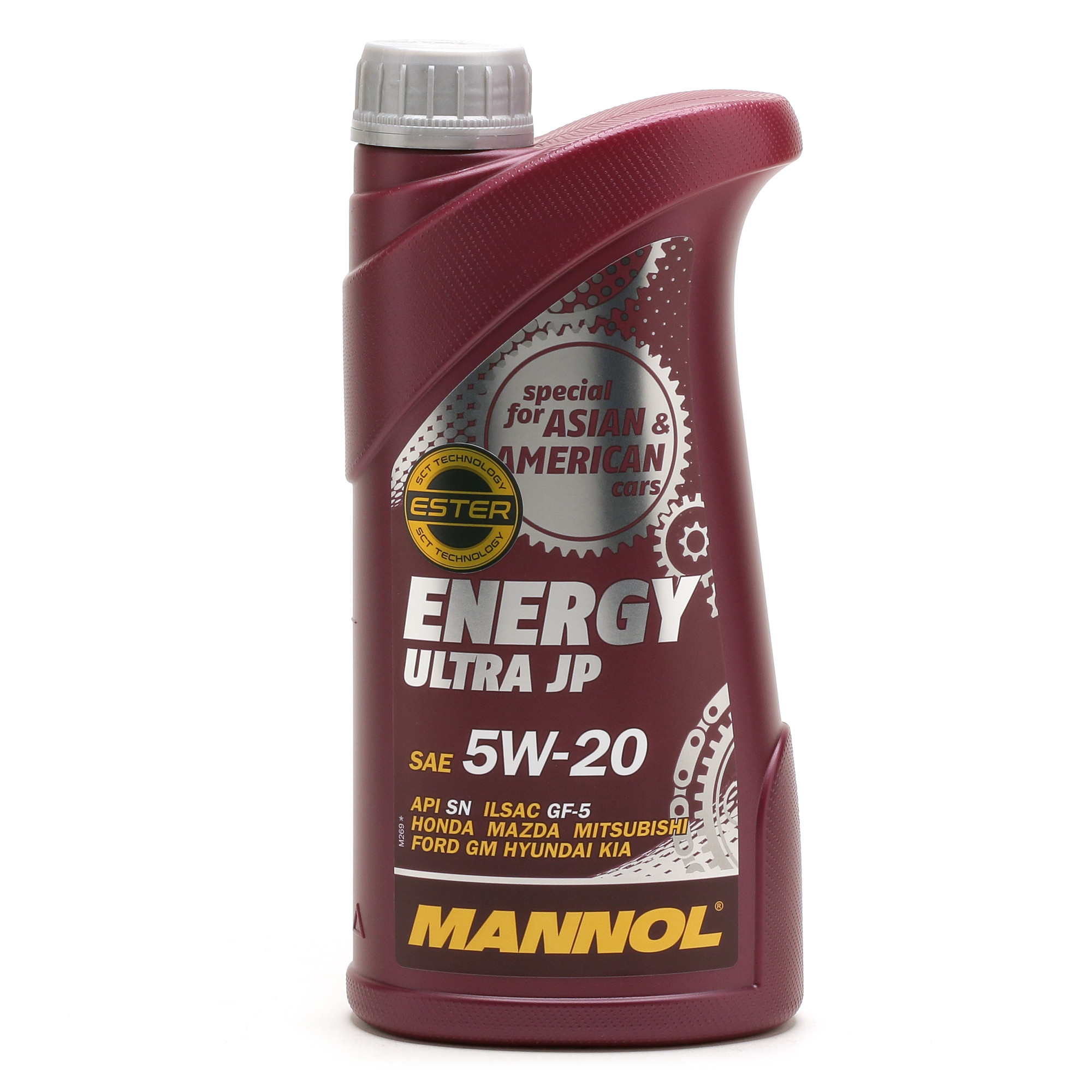 Mannol 7906 Energy Ultra JP 5W-20 synthetisches Motoröl 1l Flasche ...