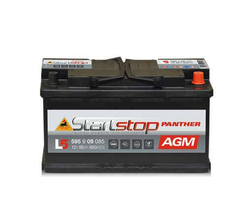 Panther Start-Stop Plus AGM Autobatterie 12V 95Ah 850A - MotoroelDirekt.at
